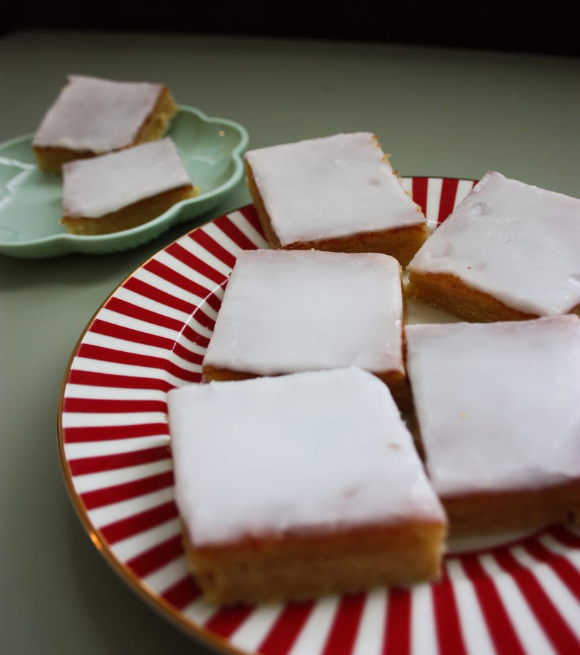 Mazarin i långpanna ger 40 mazari... | Madame Edith | Allt om Mat