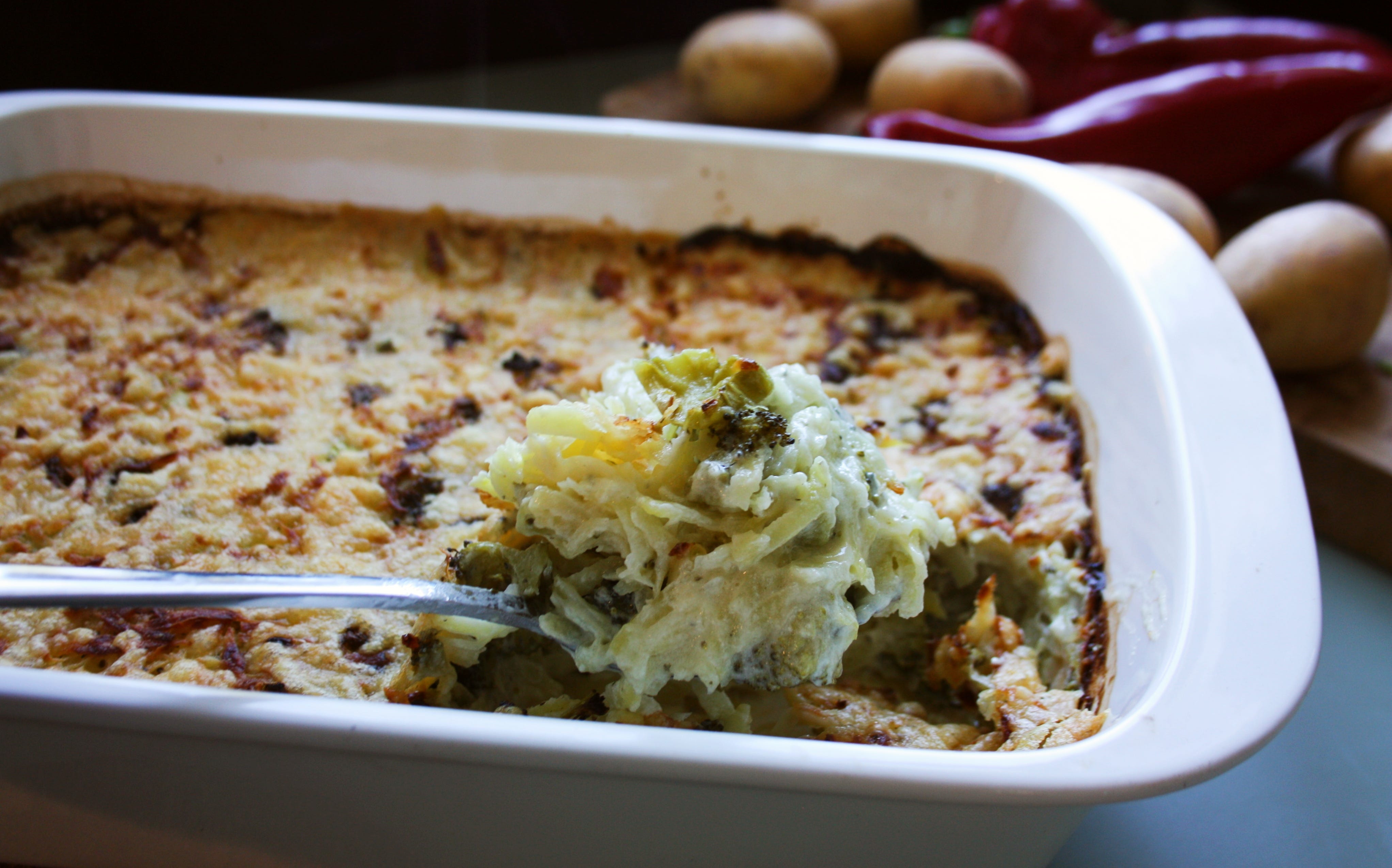 God potatisgratäng med broccoli o... | Madame Edith | Allt om Mat