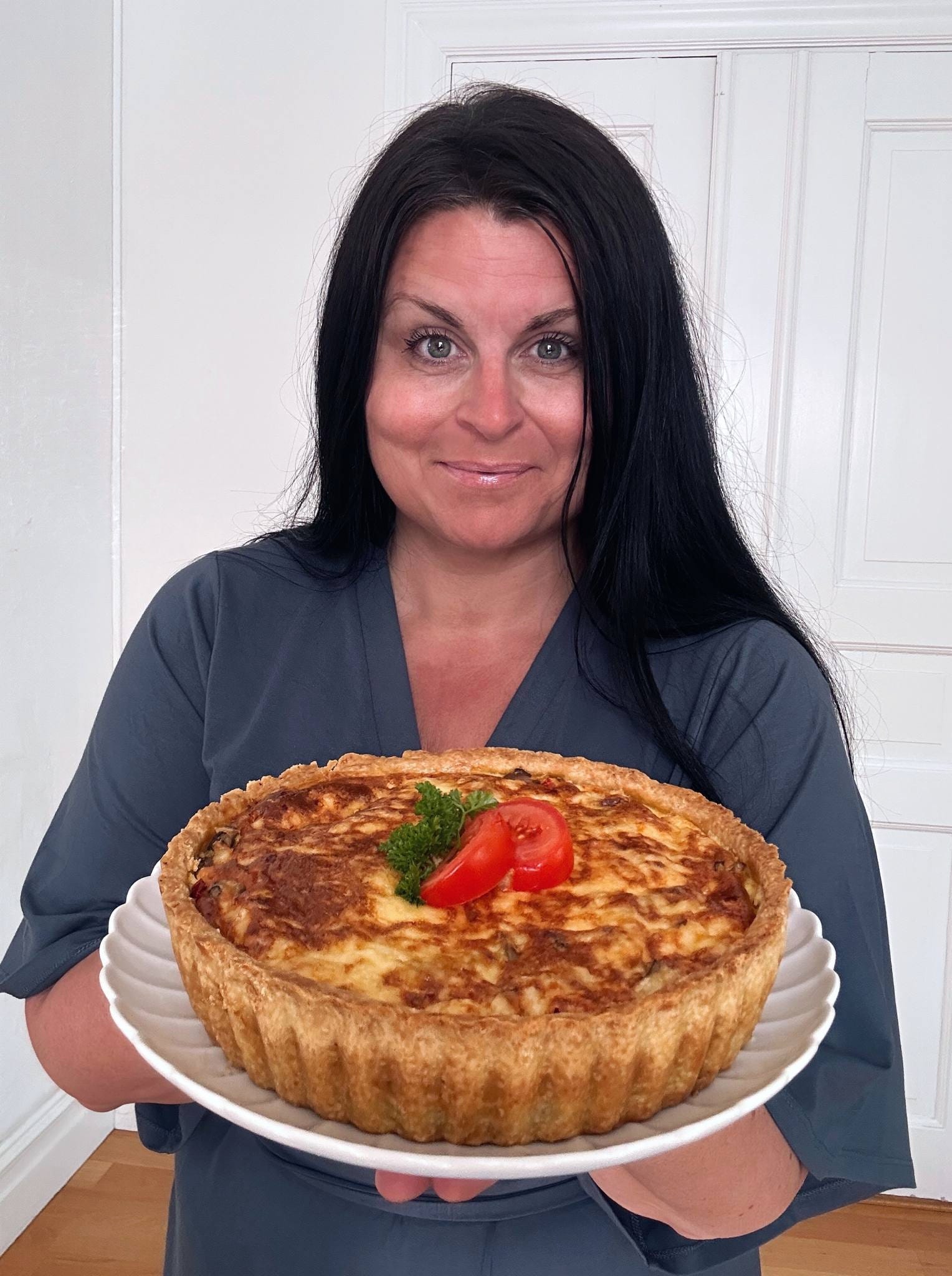 Paj med fläskfilé och bearnaisesås | Madame Edith | Allt om Mat