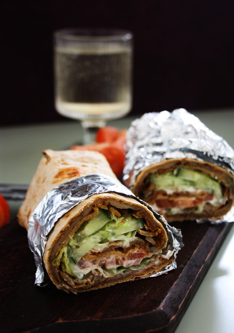 Pizzarulle med kycklingkebab – Ke... | Madame Edith | Allt om Mat