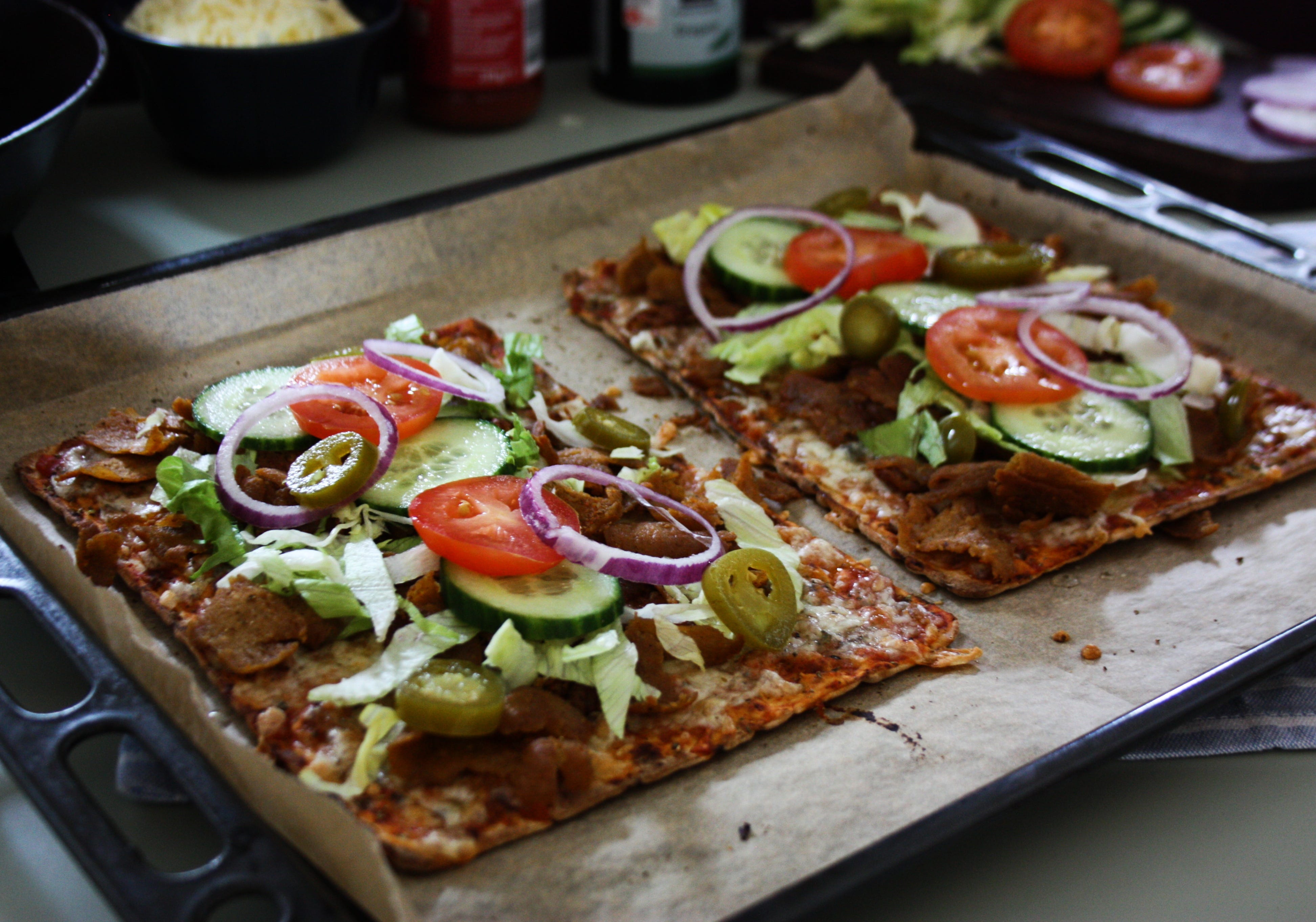 Pizzarulle med kycklingkebab – Ke... | Madame Edith | Allt om Mat