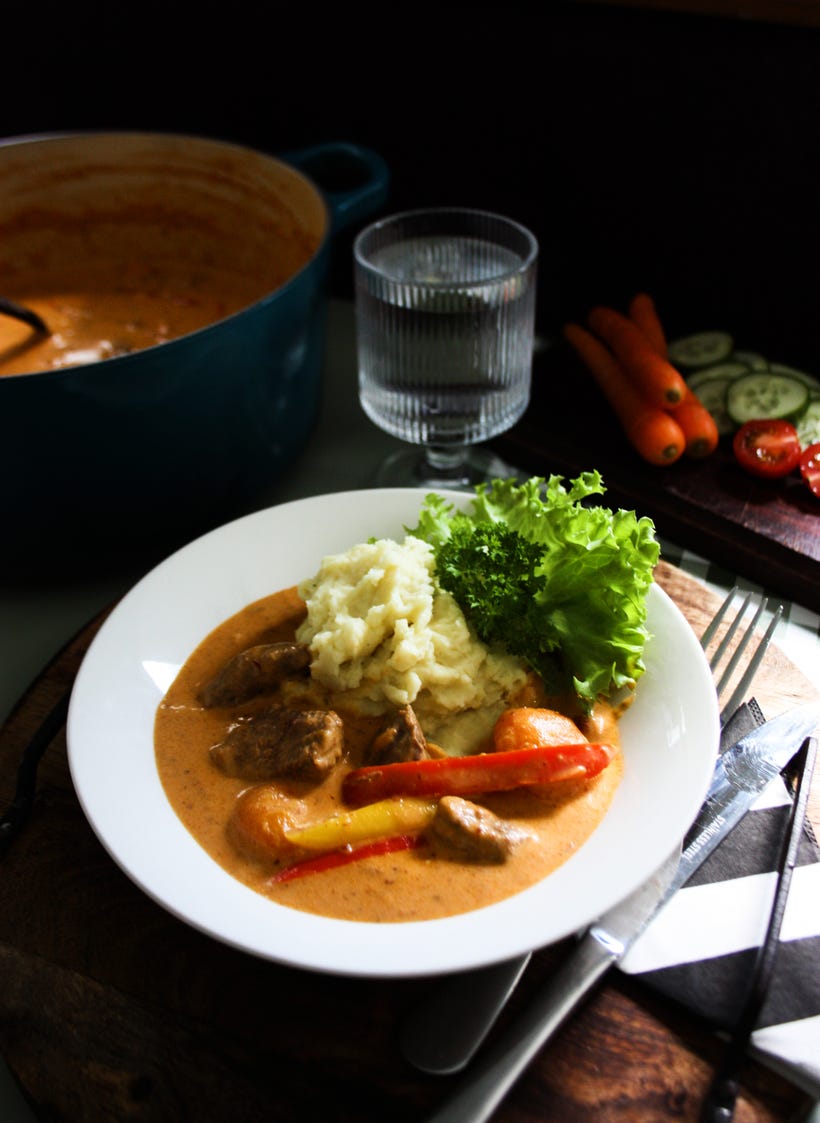 Mustig köttgryta med nötkött och ... | Madame Edith | Allt om Mat
