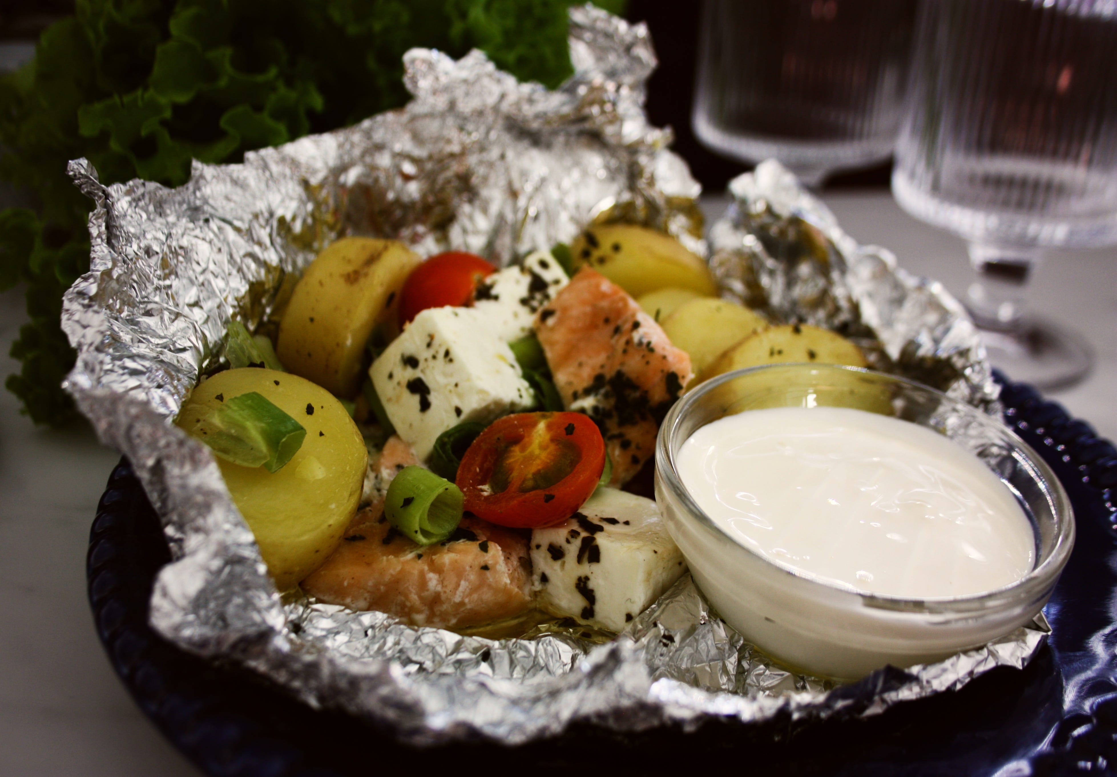 Lax i foliepaket med potatis och ... | Madame Edith | Allt om Mat