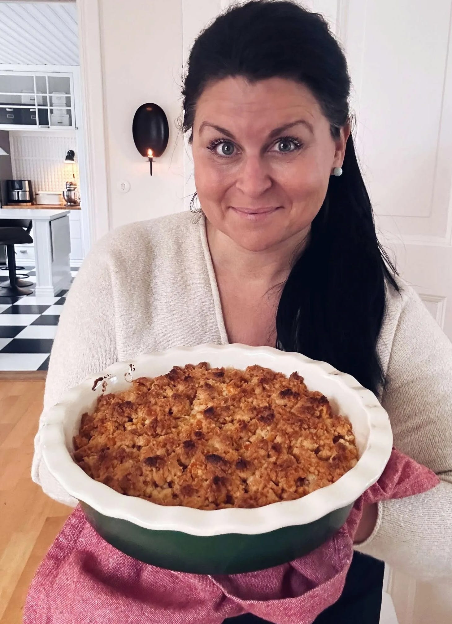 Recept på paj med persika | Madame Edith | Allt om Mat