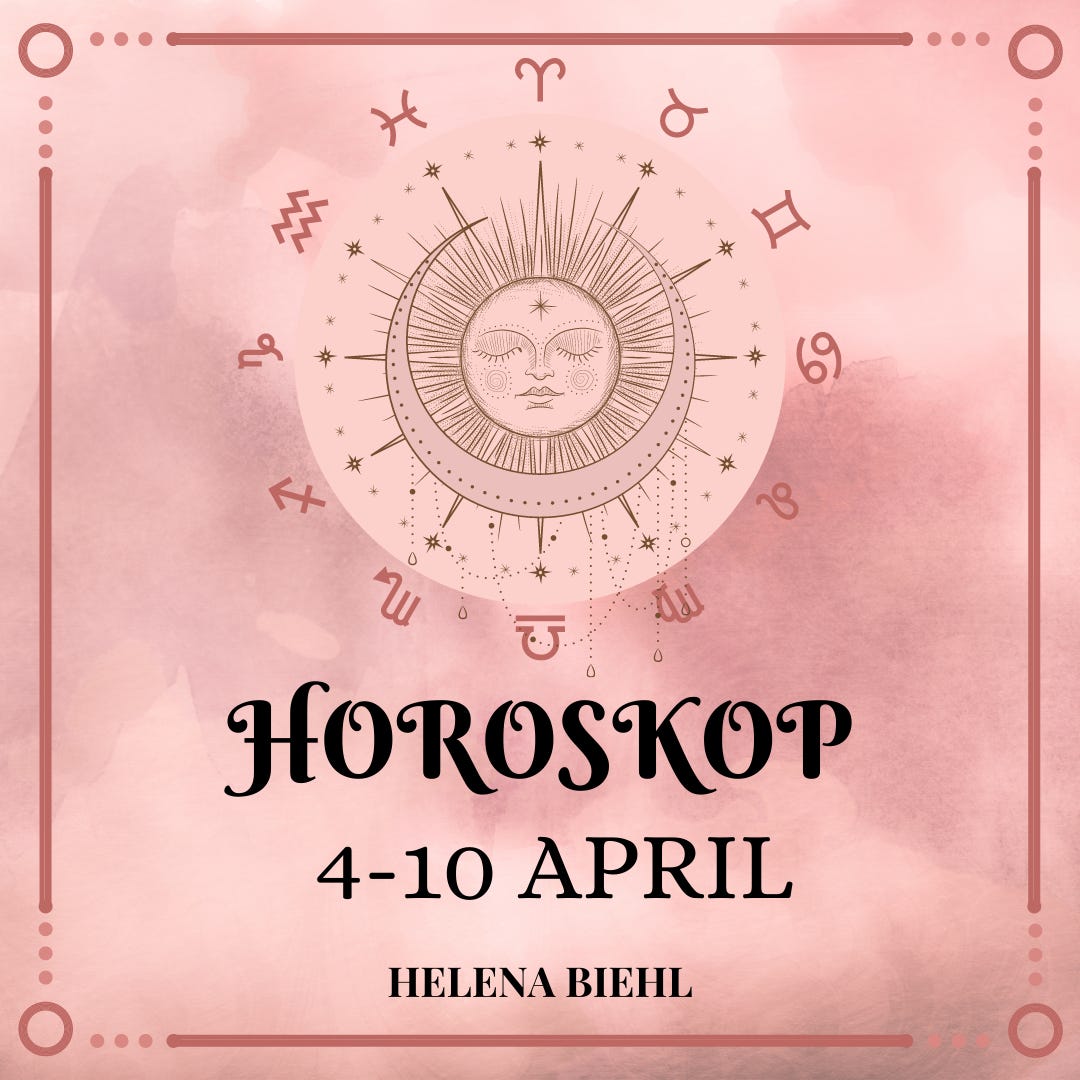 Horoskop 4-10 april, 2022 | Helenas Horoskop | Amelia