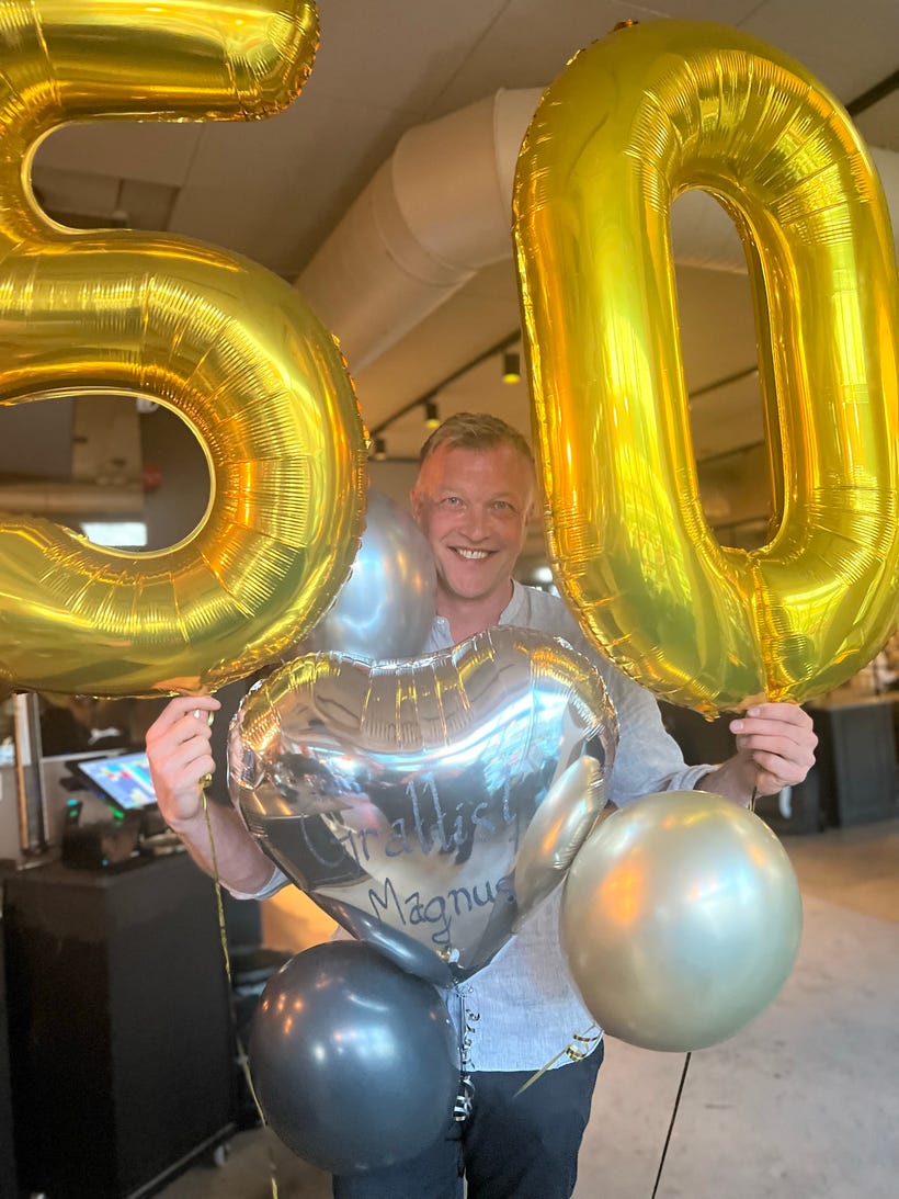 Magnus 50 och Rapunzel | Magdalena Graafs Blogg | Amelia