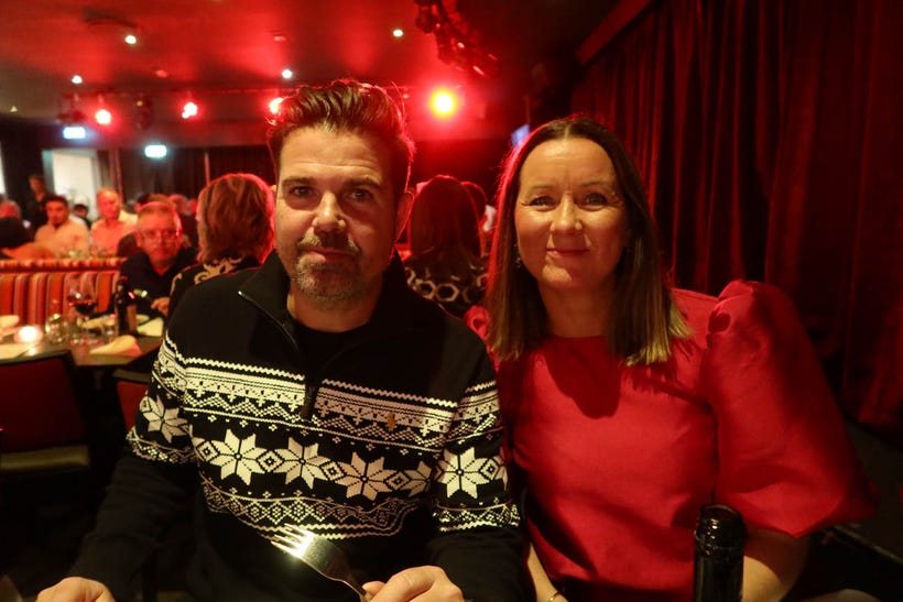 Julbord och show på Eztrad 2024 | MATPLATSEN | Amelia