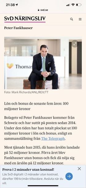 Vingresor och Thomas Cook | Monas Universum | Amelia