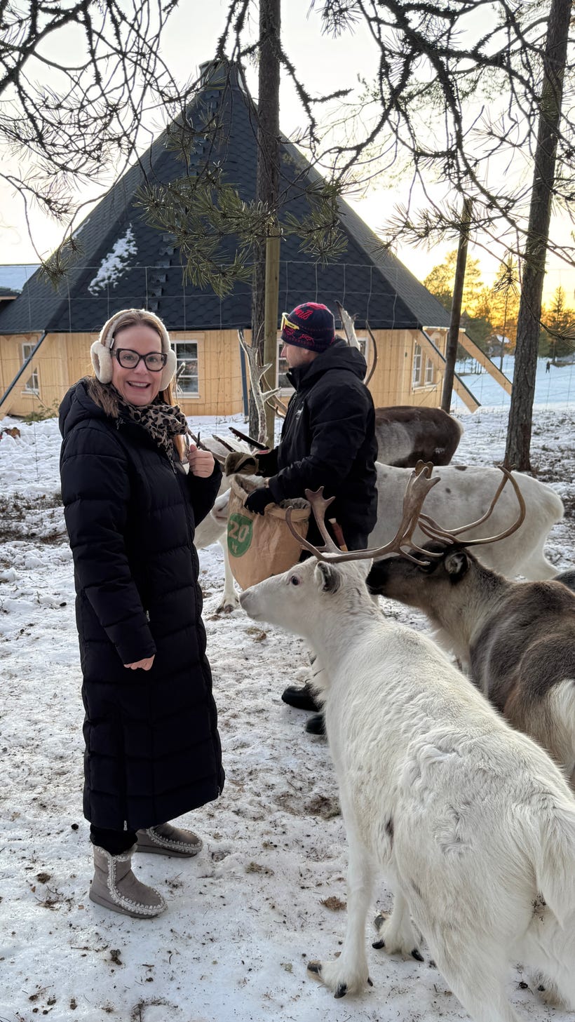 När man får hänga med renar | Monas Universum | Amelia