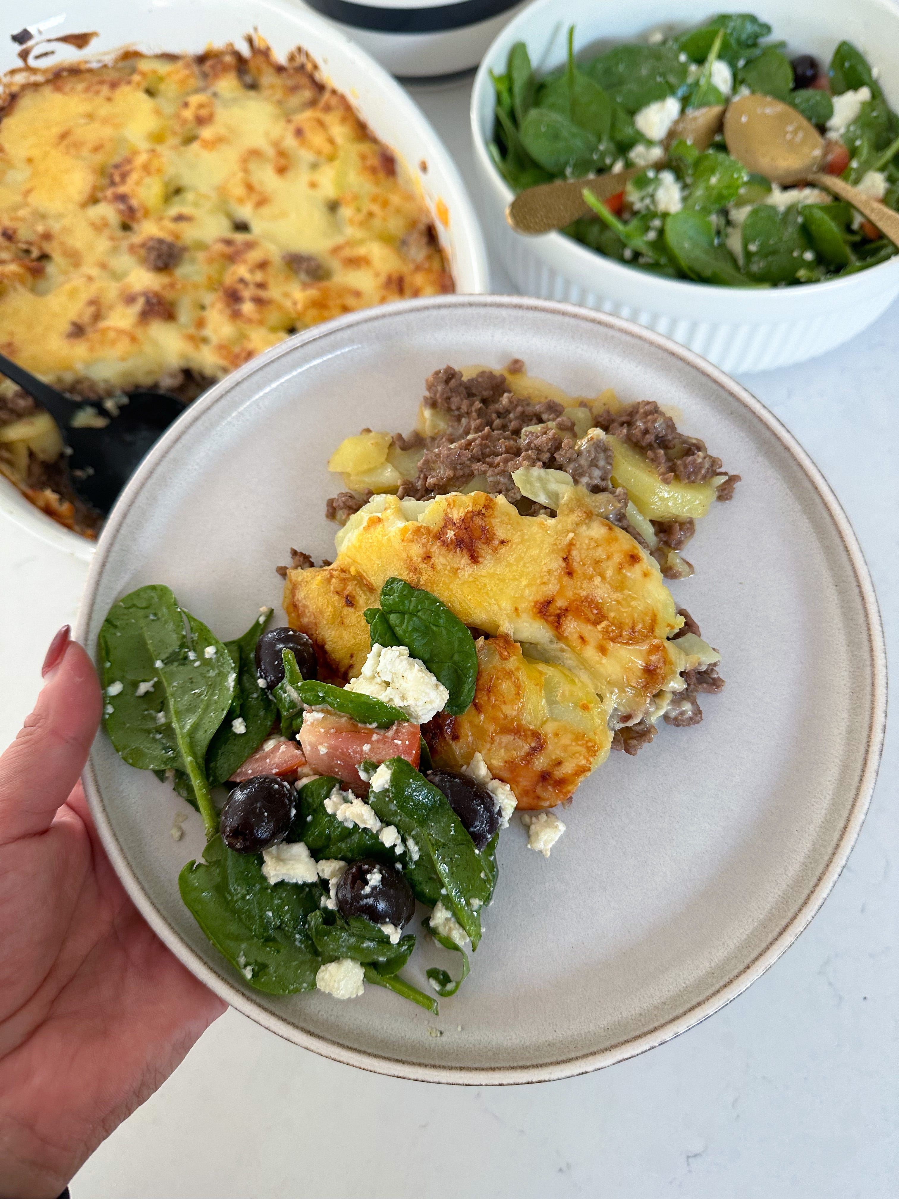 Potatis & köttfärsgratäng | Paula Rosas | Amelia