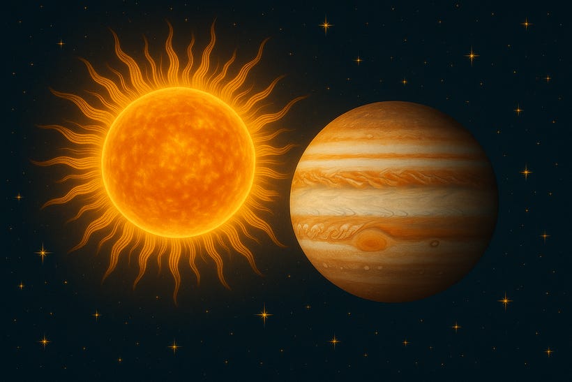 Sol och Jupiter möts | Astrobloggen | Damernas Värld