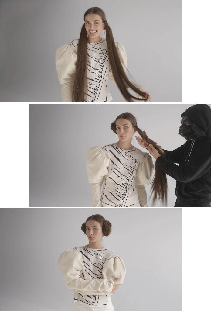 PRINCESS LEIA BUNS | Emma Halldén | Mama