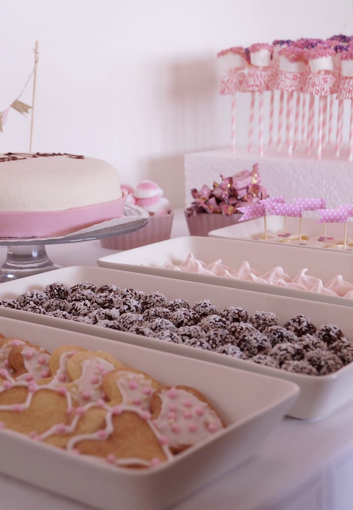 Barndop dukning dekoration flicka pojke | Simplicity | Sköna Hem