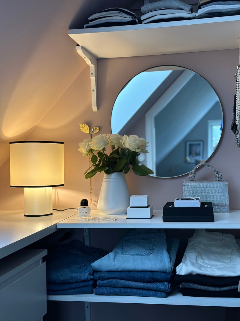 Min walk-in-closet och tips som rör g... | Simplicity | Sköna Hem