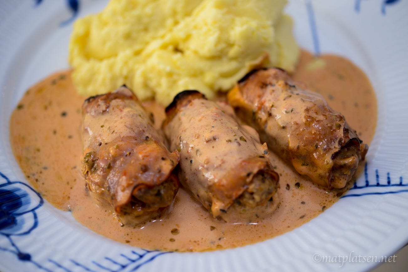 Köttfärsrullader | MATPLATSEN | Amelia