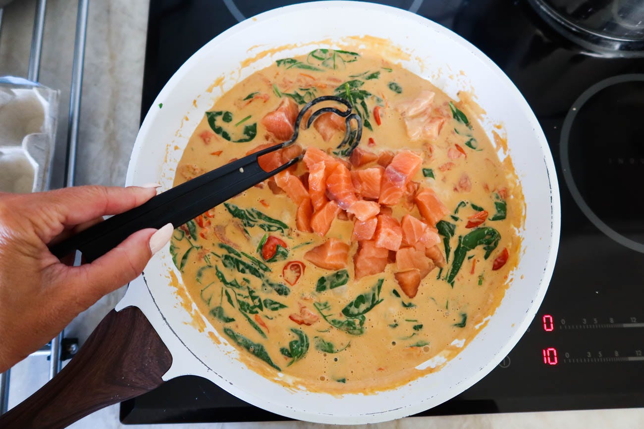 Krämig laxpasta med smak av hummer – enk... | MATPLATSEN | Amelia