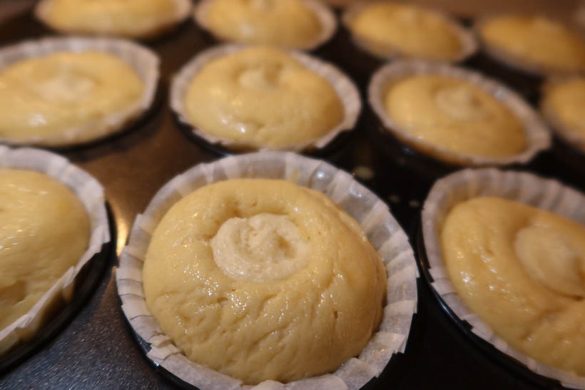 Fluffiga vaniljbullar med mandelmassa – ... | MATPLATSEN | Amelia