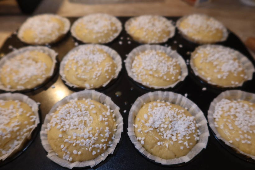 Fluffiga vaniljbullar med mandelmassa – ... | MATPLATSEN | Amelia