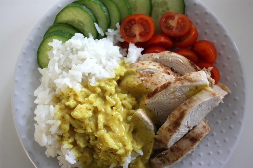 Kyckling med currysås och ris | Madame Edith | Allt om Mat