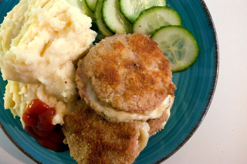 Panerad falukorv | Madame Edith | Allt om Mat