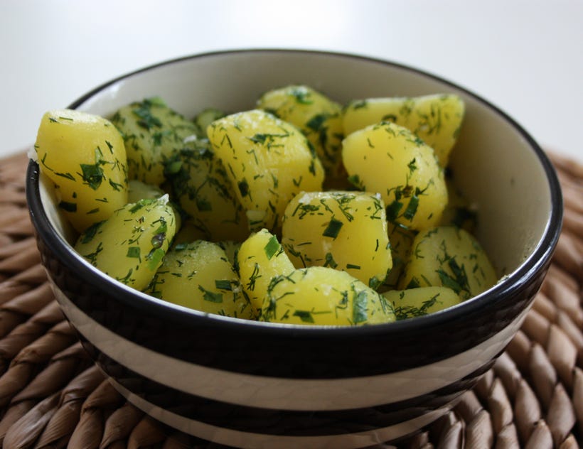 Buljongkokt potatis | Madame Edith | Allt om Mat