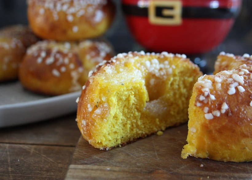 Saffransbullar fyllda med smörkräm | Madame Edith | Allt om Mat